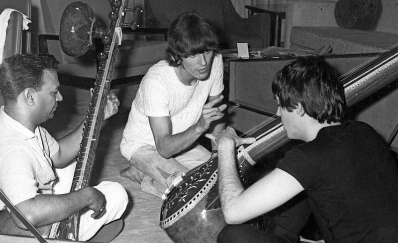 The First Beatles Song George Harrison Played the Sitar on