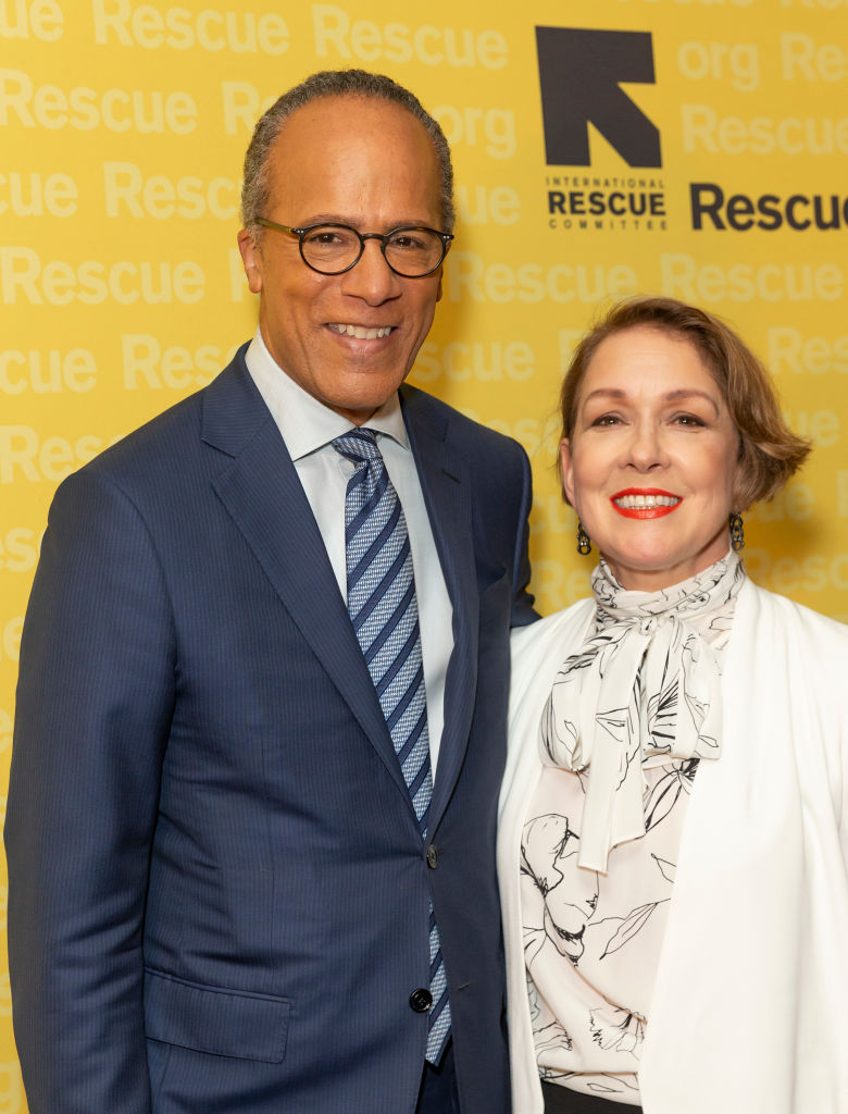 'NBC Nightly News' Anchor Lester Holt's Wife and Their Literally Hot ...