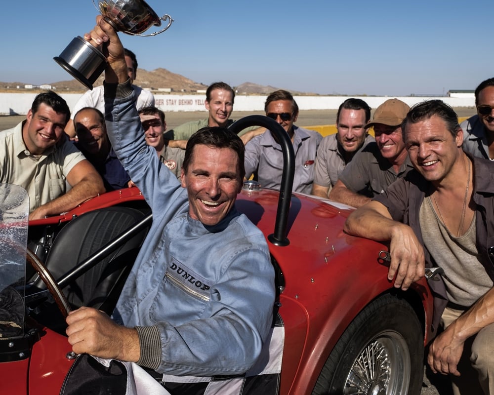 'Ford v Ferrari': Christian Bale Says He Got Addicted to Driving the ...