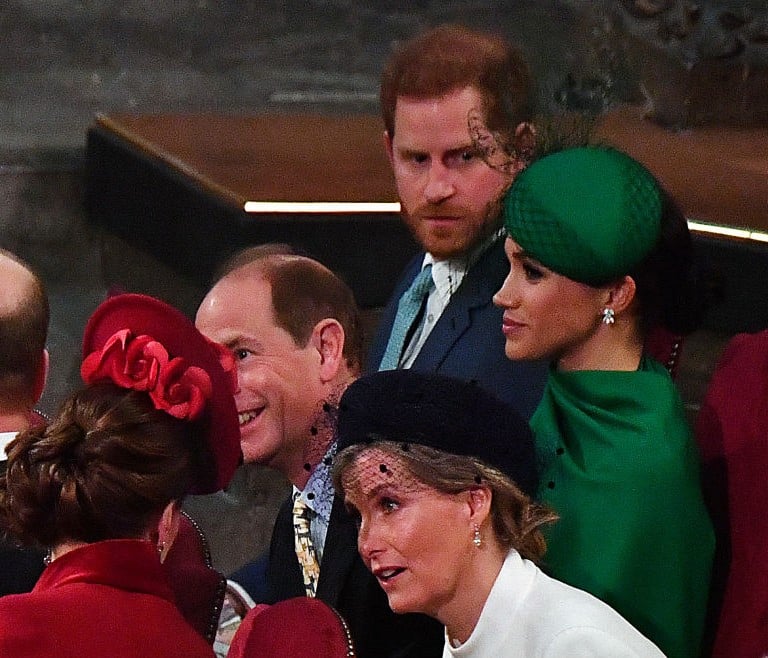 What Prince Harry Really Whispered to Meghan Markle in Church ...