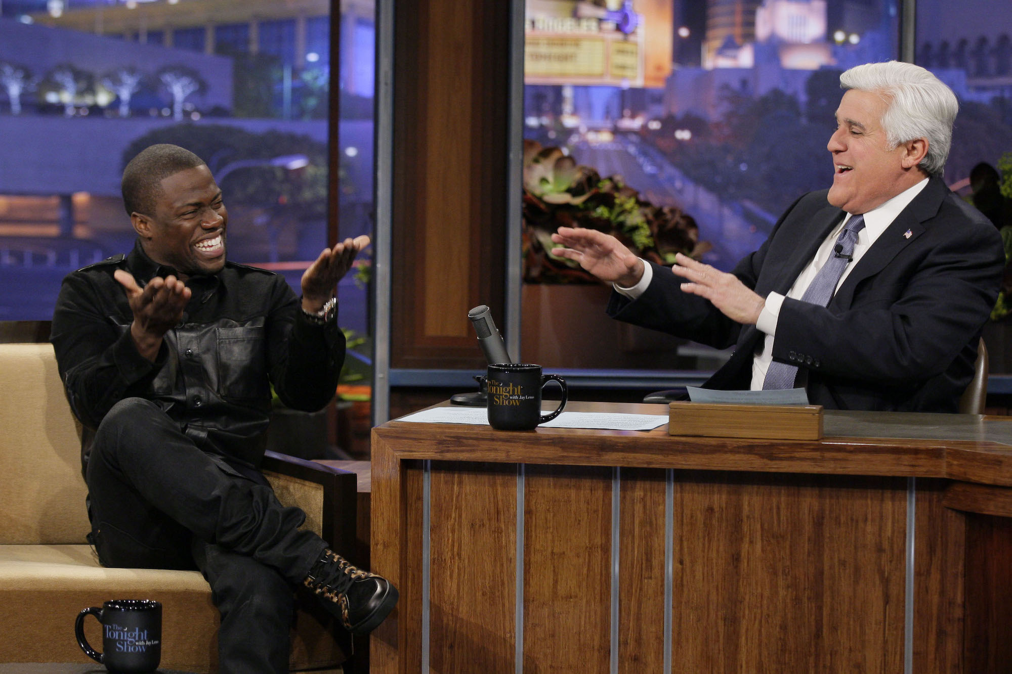 Kevin Hart Was Convinced Jay Leno Was Trying to Kill Him When They Went ...