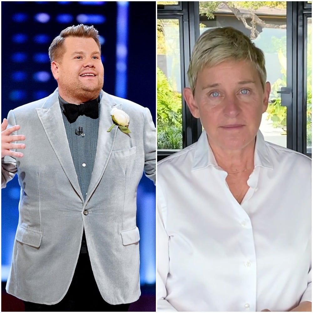 Twitter Users Freak Out Over Rumors of James Corden Replacing Ellen ...