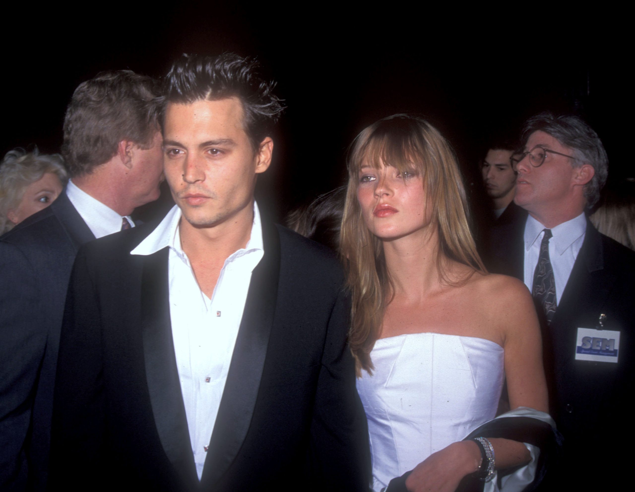 Kate Moss And Johnny Depp Champagne