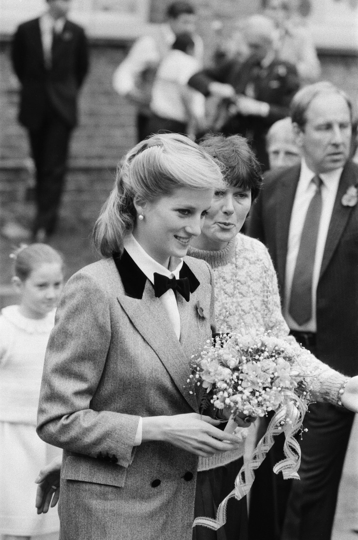 Rare Photos of Princess Diana With Long Hair