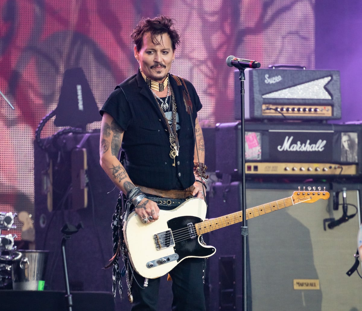Is Johnny Depp In A Band?