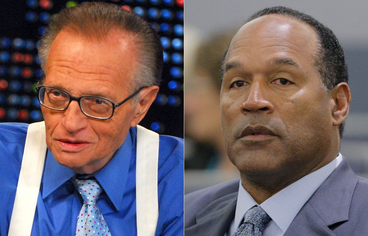 Larry King Was Slammed for Giving O.J. Simpson an Interview the Day ...