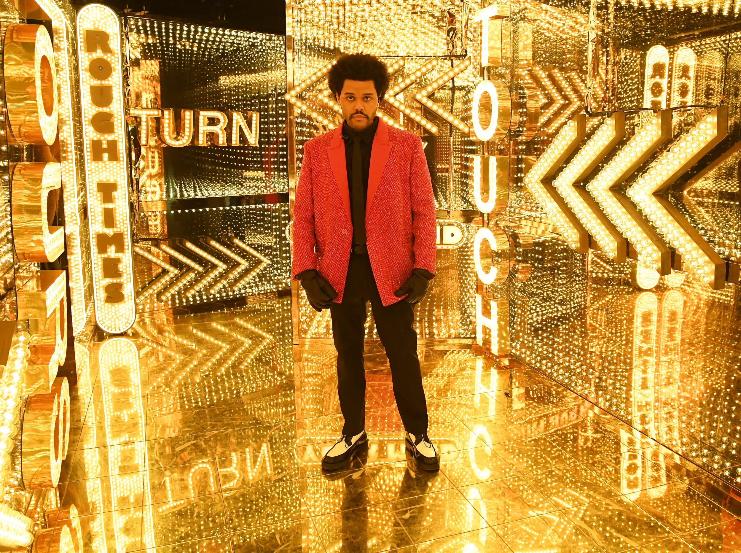 What Were The Weeknd's Backup Dancers Wearing During the Super Bowl ...