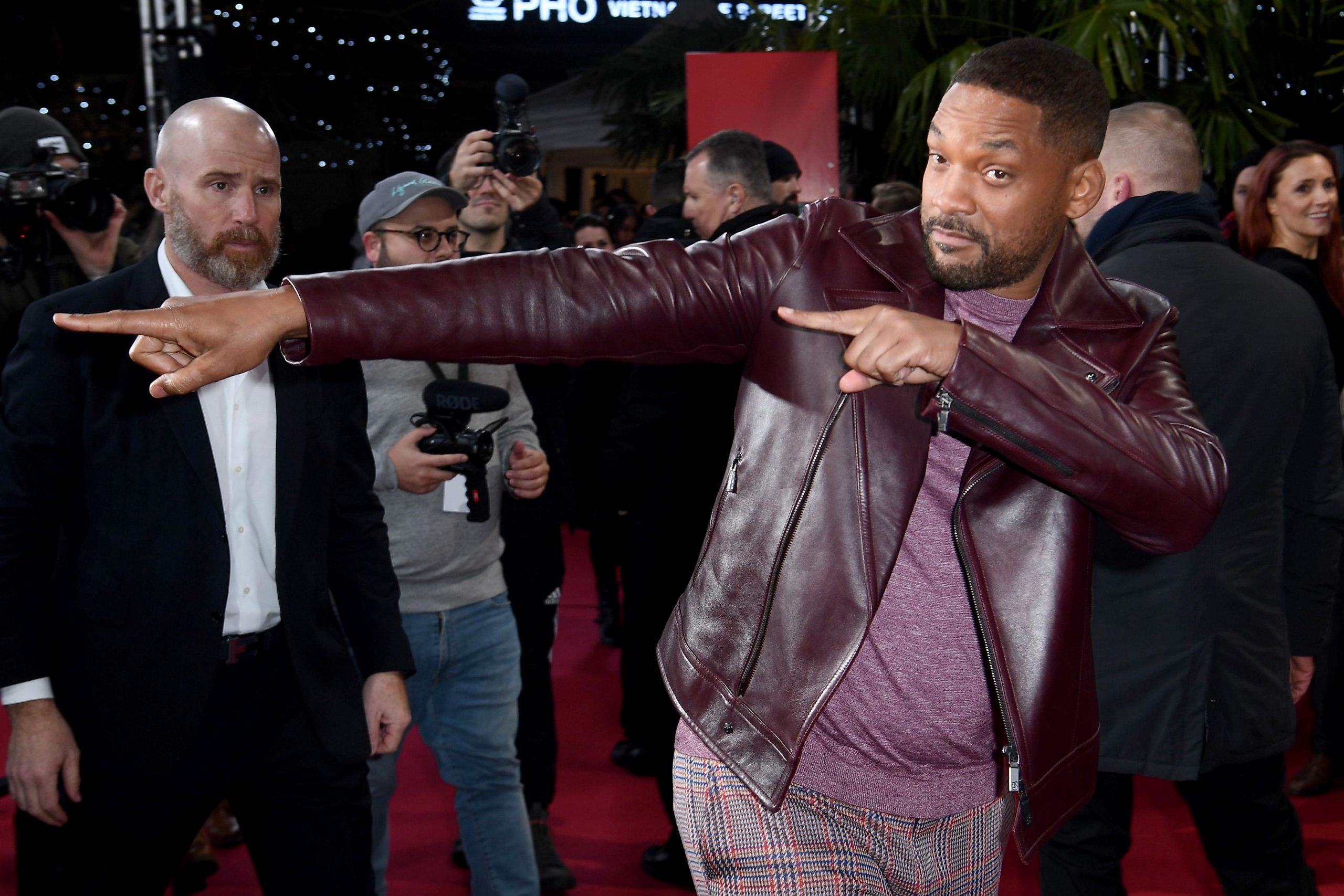 Harry Smith And Will Smith