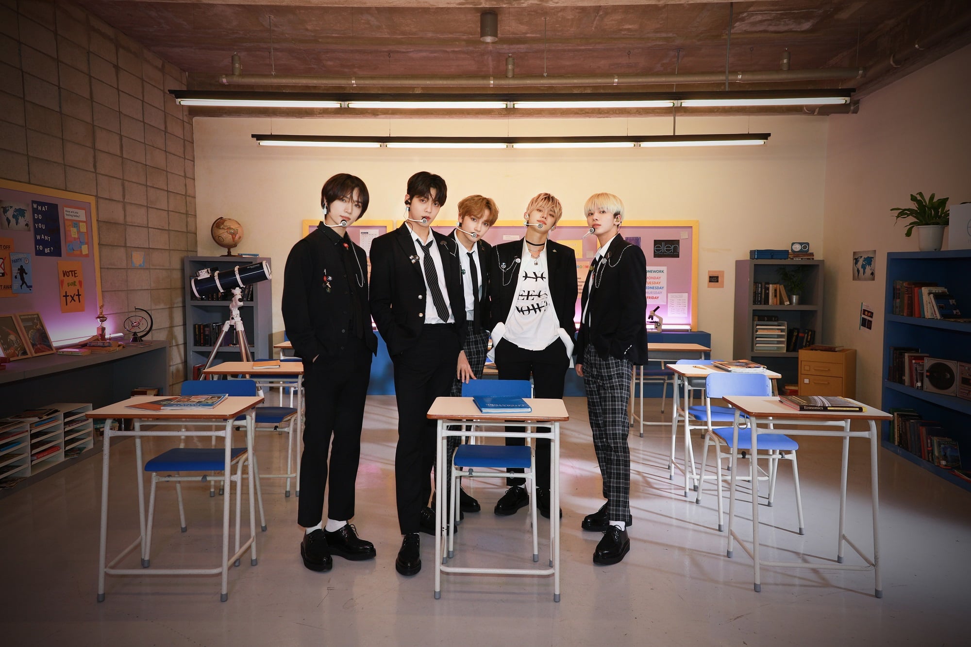 TOMORROW X TOGETHER Release Promotion Schedule for 'The Chaos Chapter ...