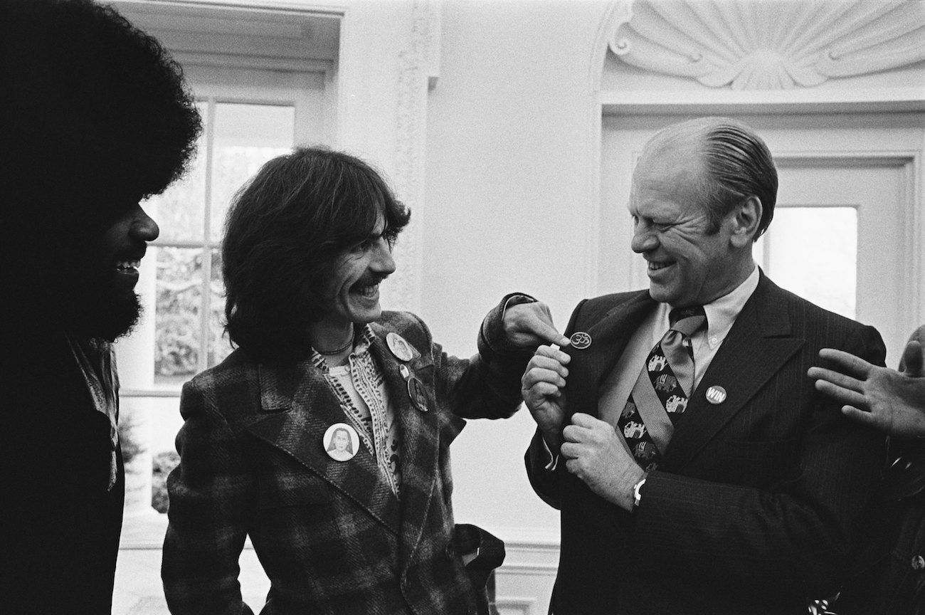 How Gerald Ford's Son Orchestrated George Harrison's Visit to the White ...