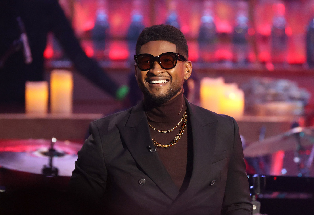 Usher's First Celebrity Kiss Was a '90s R&B Icon