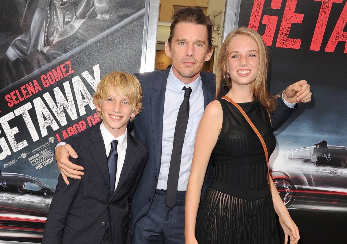 Ethan Hawke's Son Levon Followed His Sister, Maya, to TV