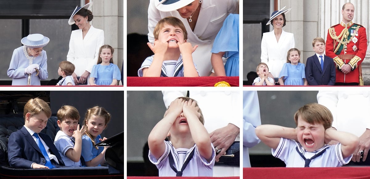 Prince Louis' Funniest Moments and Adorable Antics During Queen ...