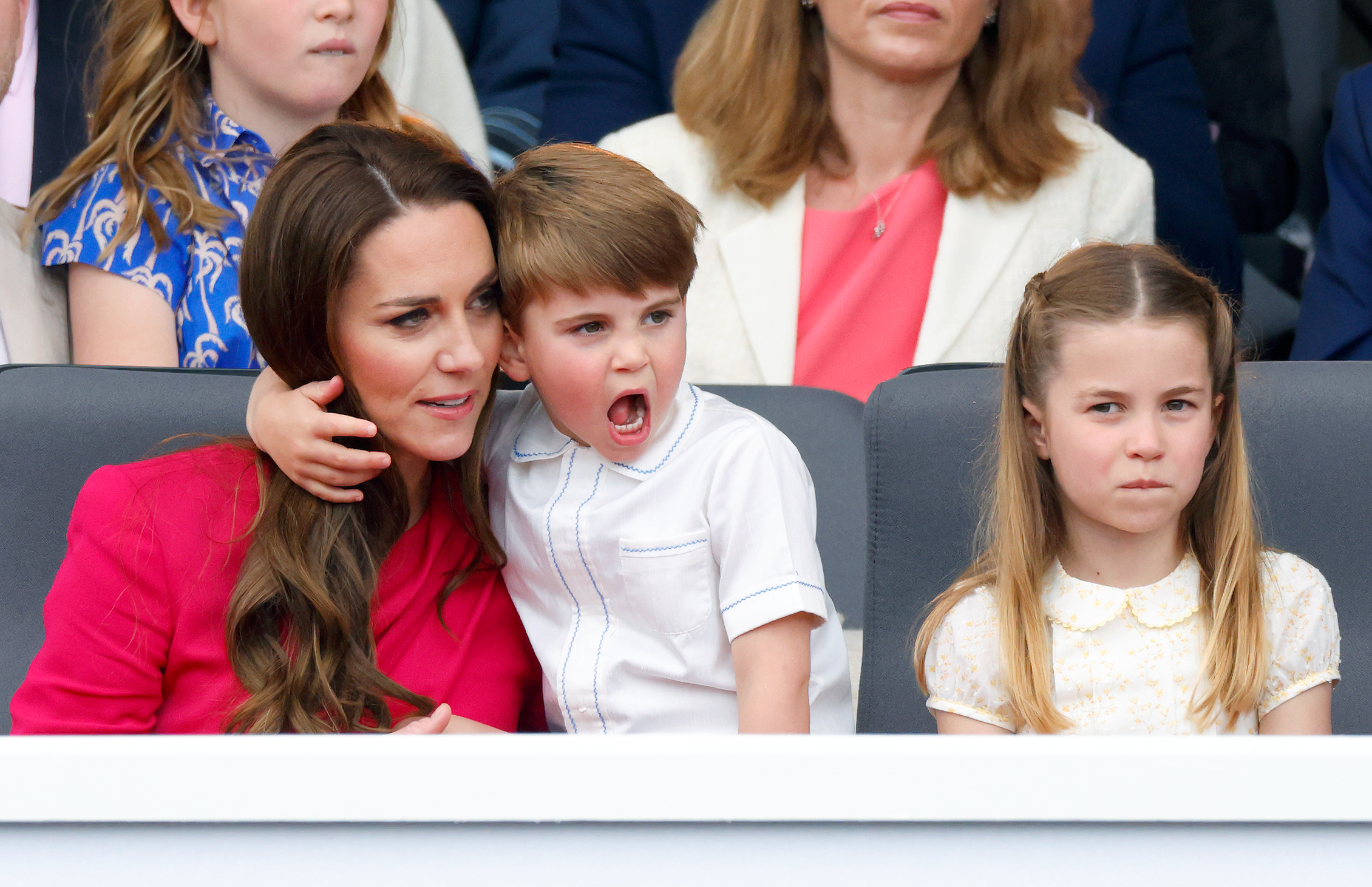 Photo Shows Moment Princess Charlotte Got Tired of Prince Louis Acting Up