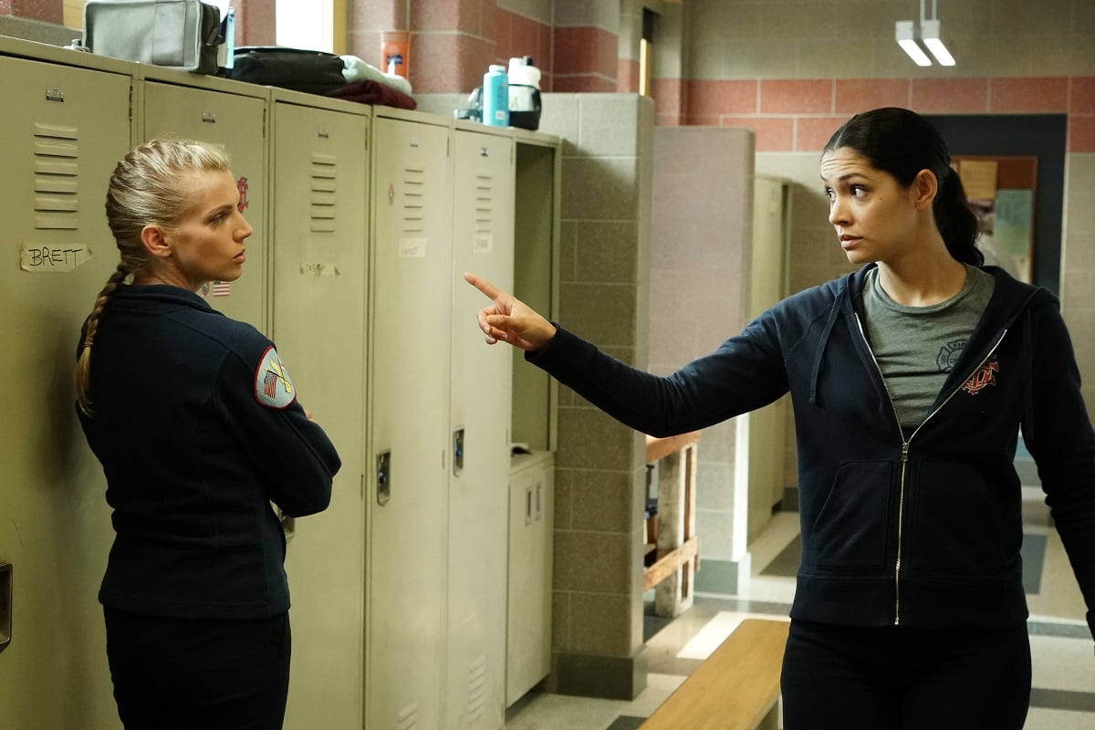 'Chicago Fire': Miranda Rae Mayo and Kara Killmer Went to 'Fire College ...