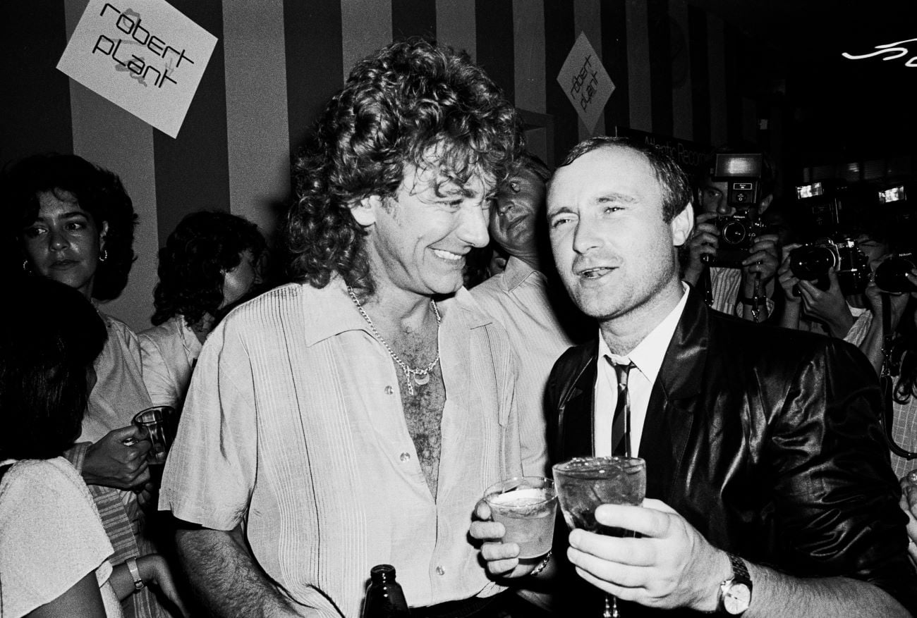 Robert Plant Said Phil Collins Helped Him Get Back Into 'Fighting Shape ...