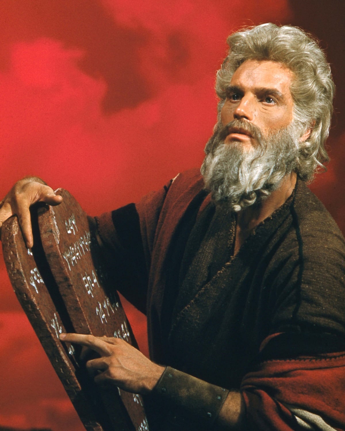 'The Ten Commandments' Star Charlton Heston Played 2 Parts and His Son ...