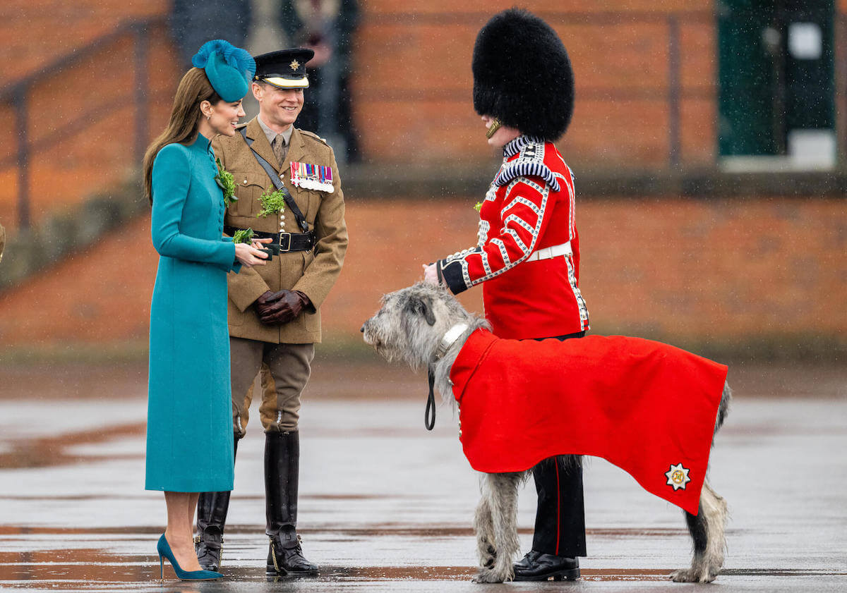 Kate Middleton Has Rare Sweet Interaction With a Member of the King's Guard