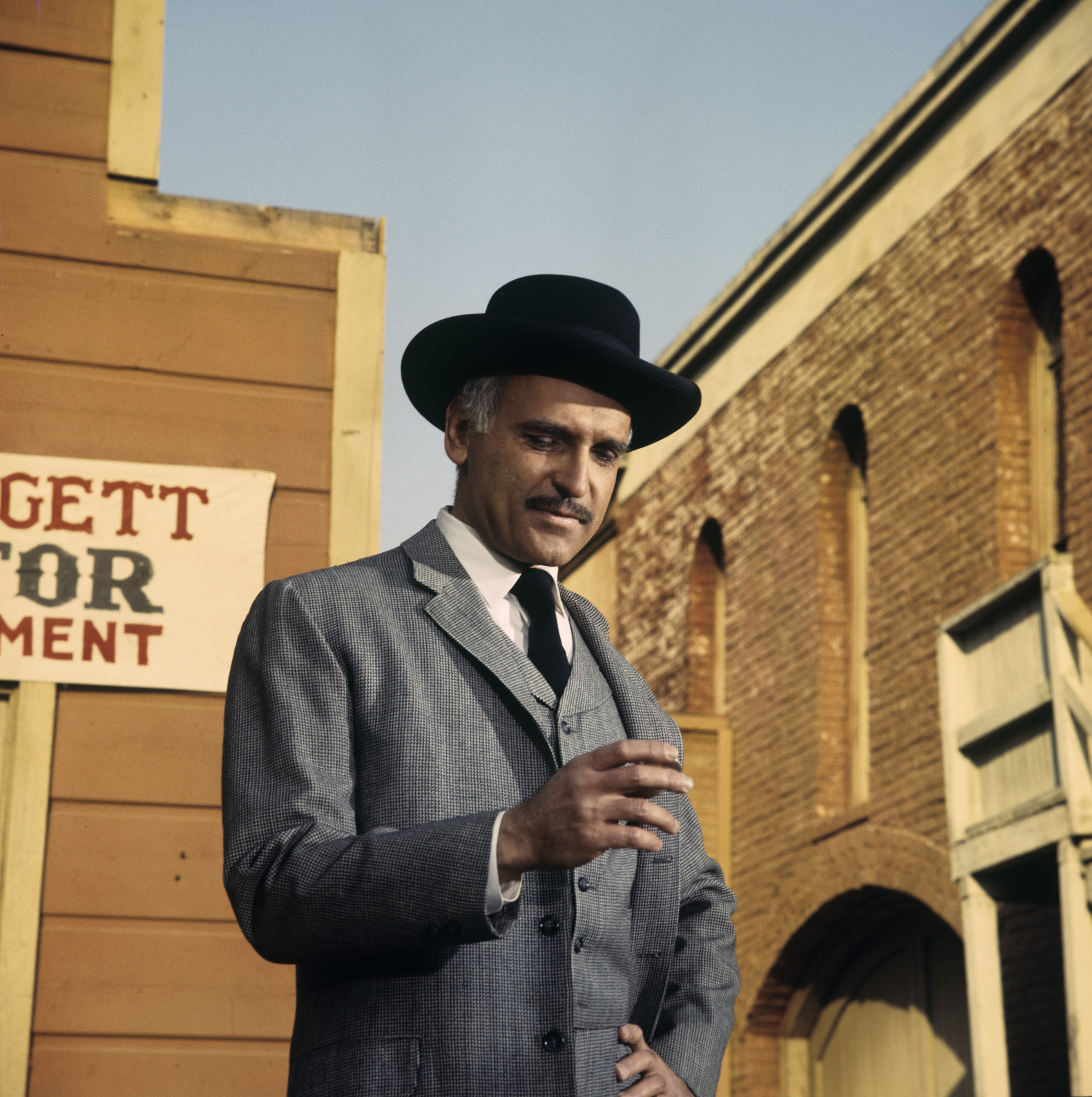 Who Played Caleb in 'Gunsmoke'?