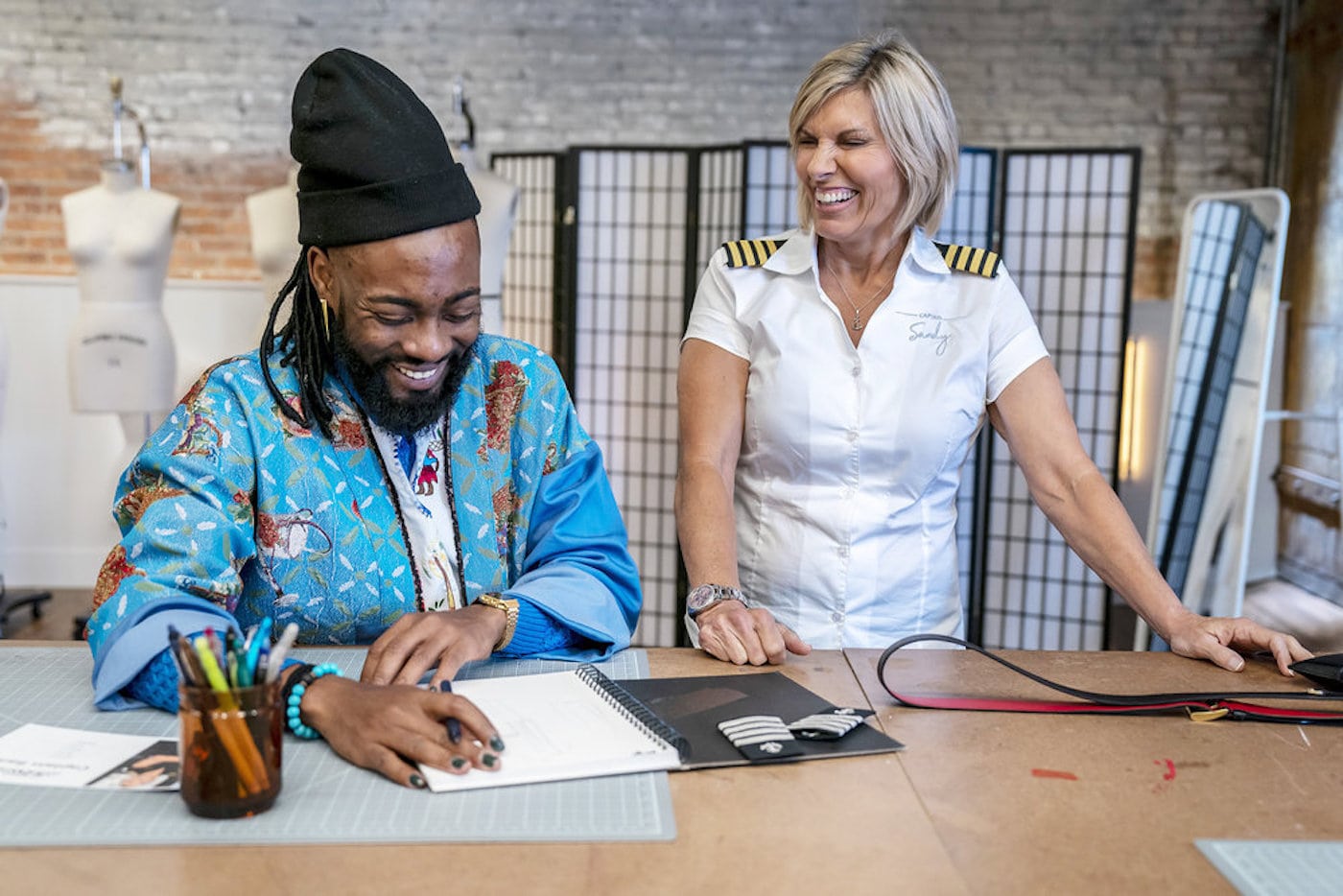 Prajjé Oscar Jean-Baptiste Reveals Why Captain Sandy's 'Project Runway ...