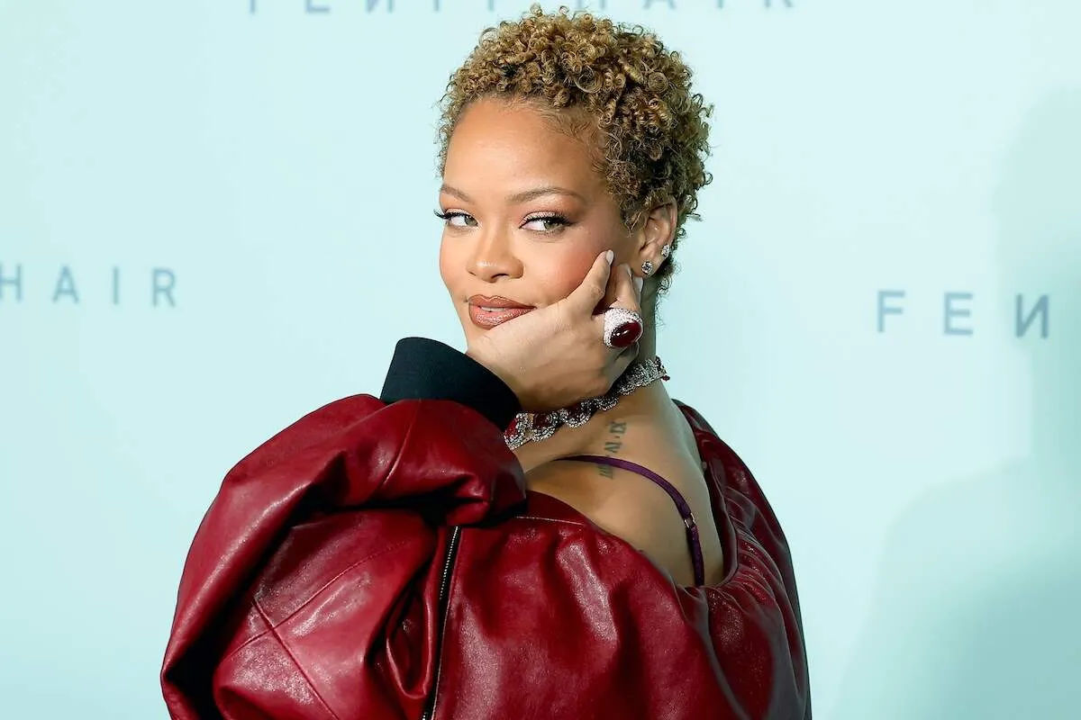 Rihanna Dazzles in Ruby Necklaces Worth $270K at Star-Studded Fenty Hair Launch Party