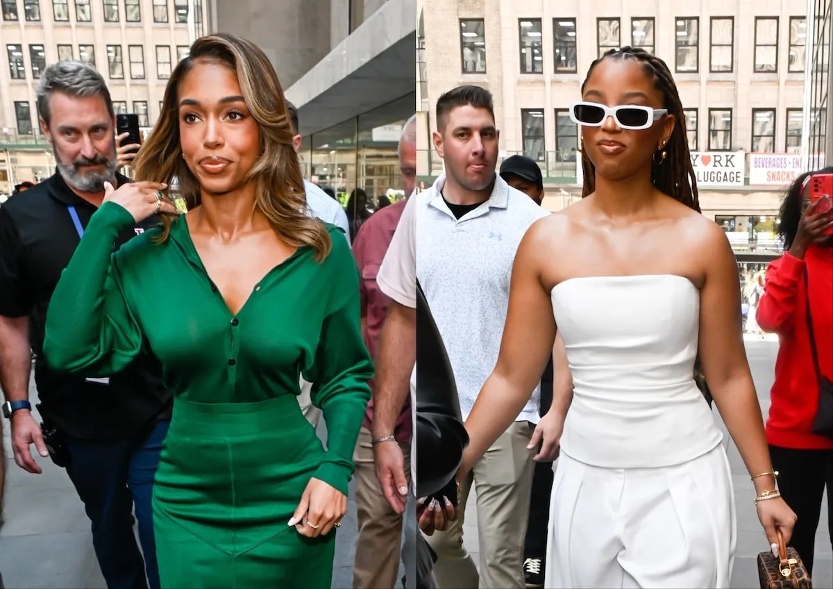 Lori Harvey and Chlöe Bailey Steal the Spotlight in Bold Green and ...