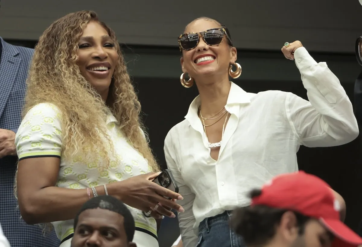 Besties Alicia Keys and Serena Williams Serve Up Style Goals at the U.S ...