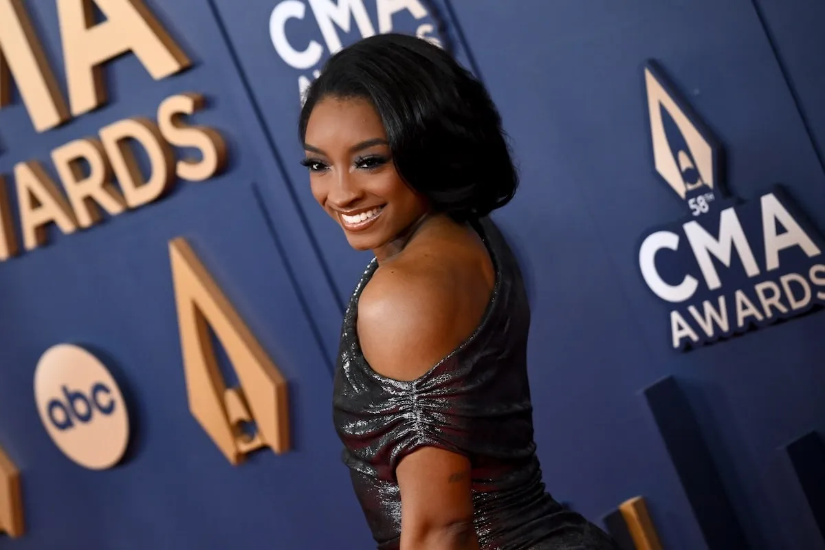 Simone Biles Settles for Silver as She Debuts 2 Accessible Looks at CMA ...