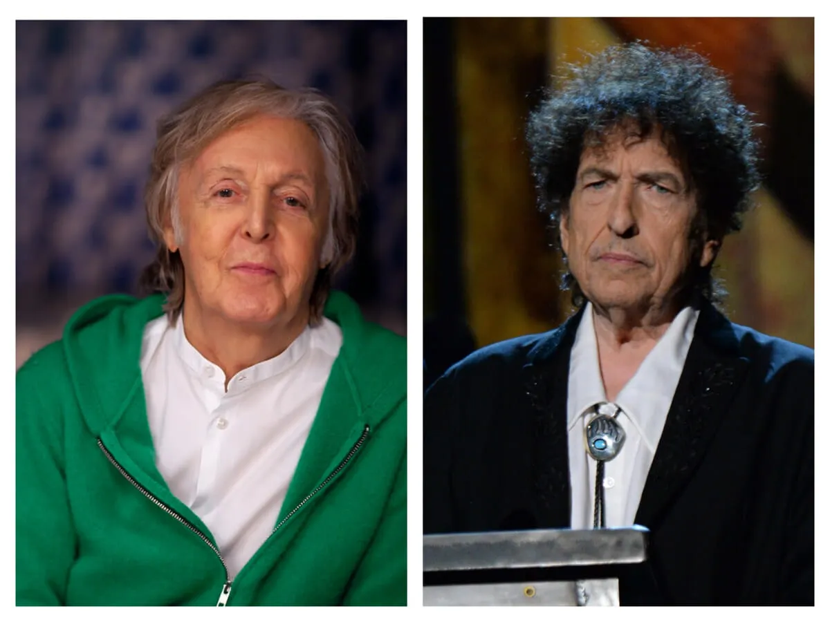 Paul McCartney Wants to Duet With Bob Dylan, but He Doesn't Think They ...