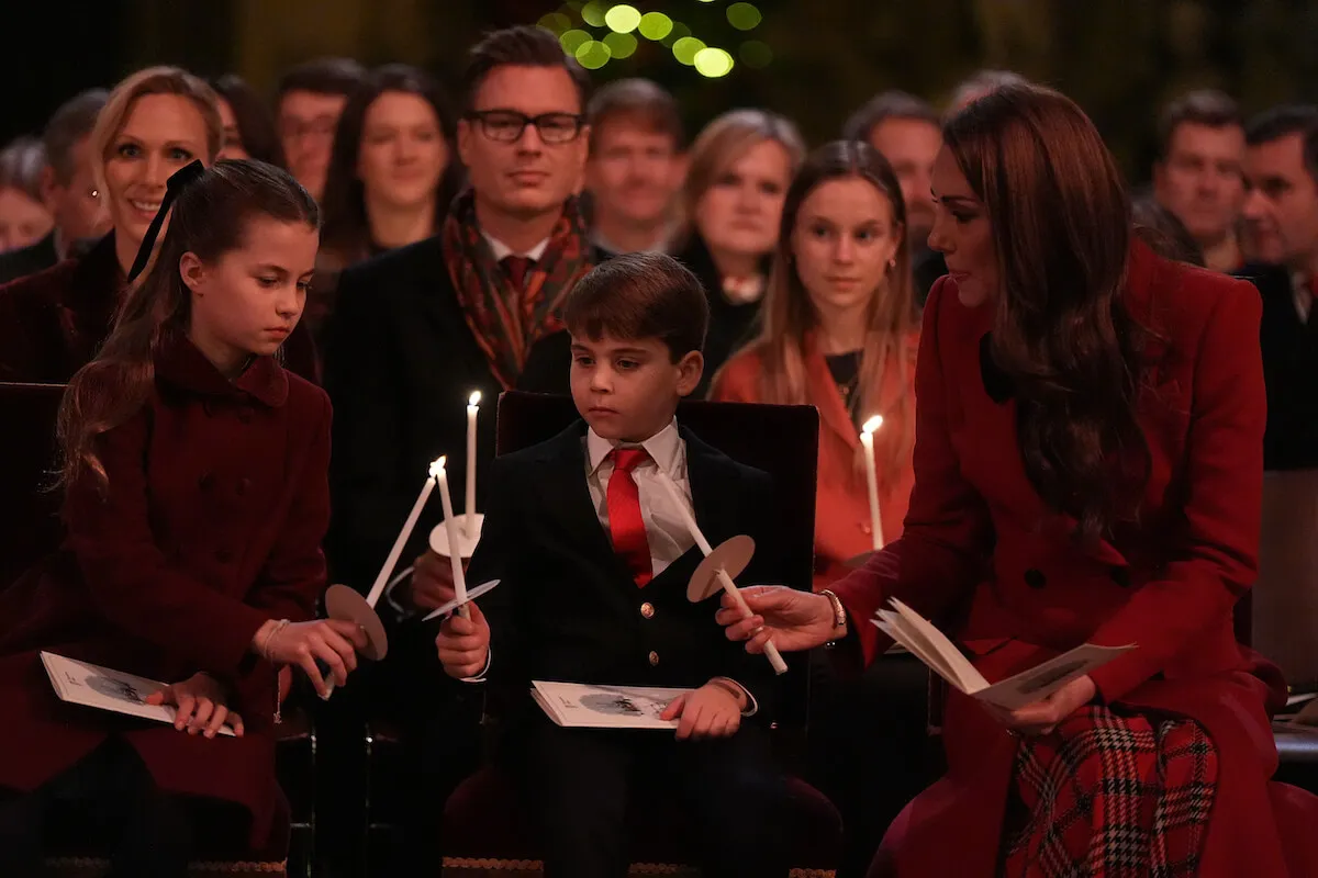 Prince Louis Kept the Sweetest Secret About Kate Middleton's Carol ...