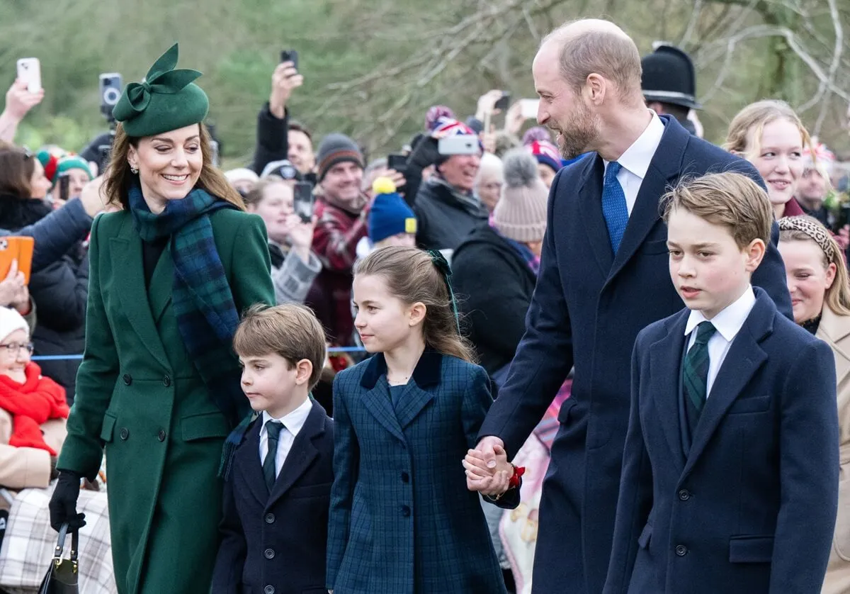 The Reason Why Prince William, Kate, and Their Children Wore Matching ...