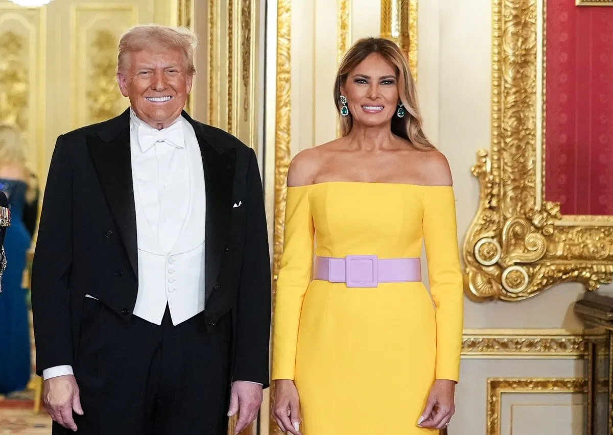 Melania Trump's State Banquet Gown Is Reminiscent of the Viral Dress ...