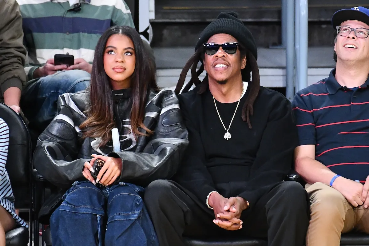 Blue Ivy Carter Is Beyoncé’s Mini-Me at NBA Game With Jay-Z