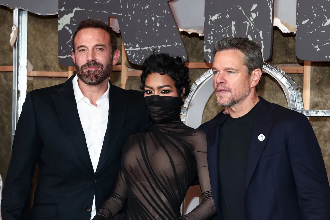 Teyana Taylor Spotted Celebrating With Ben Affleck and Matt Damon After ...